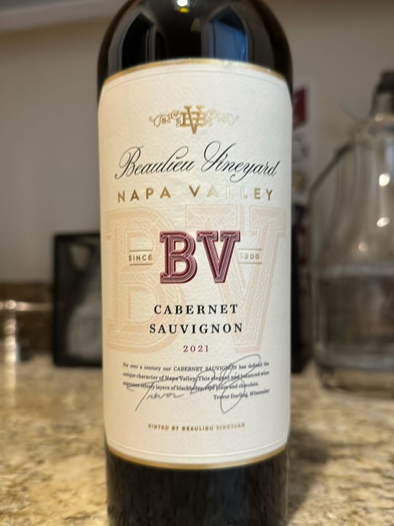 2021 Beaulieu Vineyard Cabernet Sauvignon Napa Valley, USA, California ...