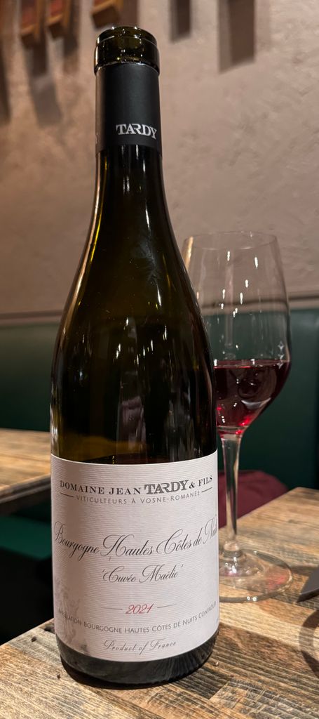 2024 Domaine Jean Tardy et Fils Bourgogne Hautes-Côtes de Nuits "Cuvée ...