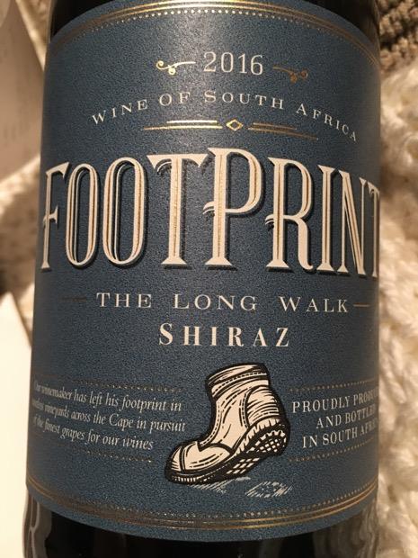 NV African Pride Wines Shiraz Footprint The Long Walk, South Africa ...