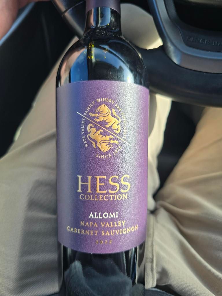 2022 The Hess Collection Cabernet Sauvignon Allomi, USA, California ...