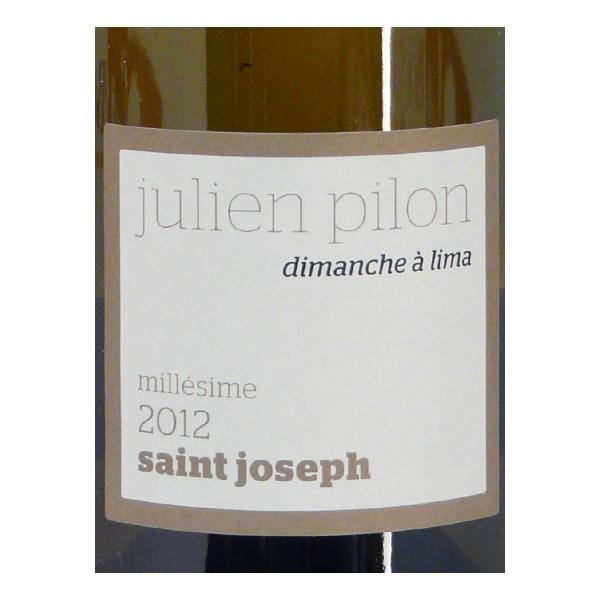 2012 Julien Pilon St. Joseph "Dimanche a lima", France, Rhône, Northern ...