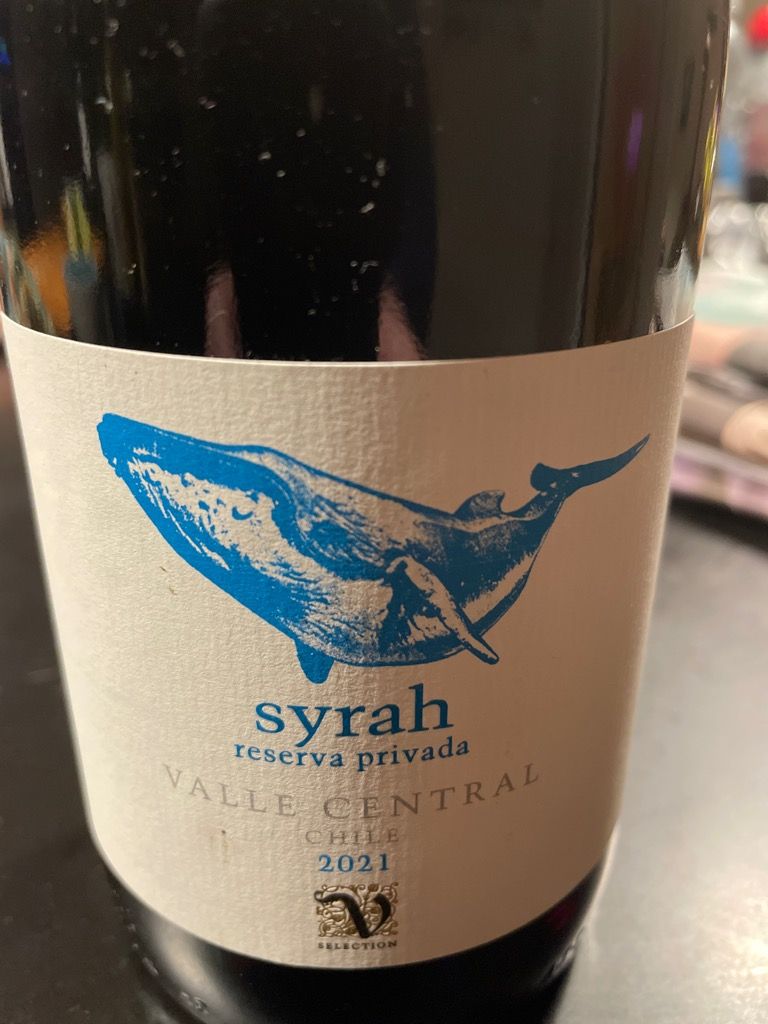 2021 Viajero Syrah Reserva Privada, Chile, Maule Valley - CellarTracker