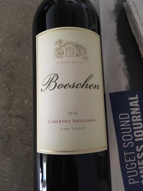 2014 Boeschen Vineyards Cabernet Sauvignon, USA, California, Napa ...