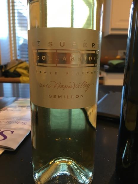 2016 St. Supéry Sémillon Dollarhide Estate, USA, California, Napa ...