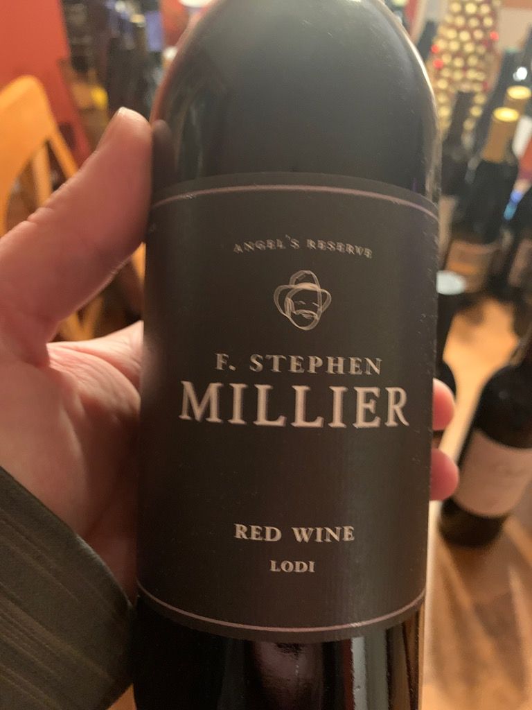 2021 F. Stephen Millier Merlot Angel's Reserve Lodi, USA, California ...