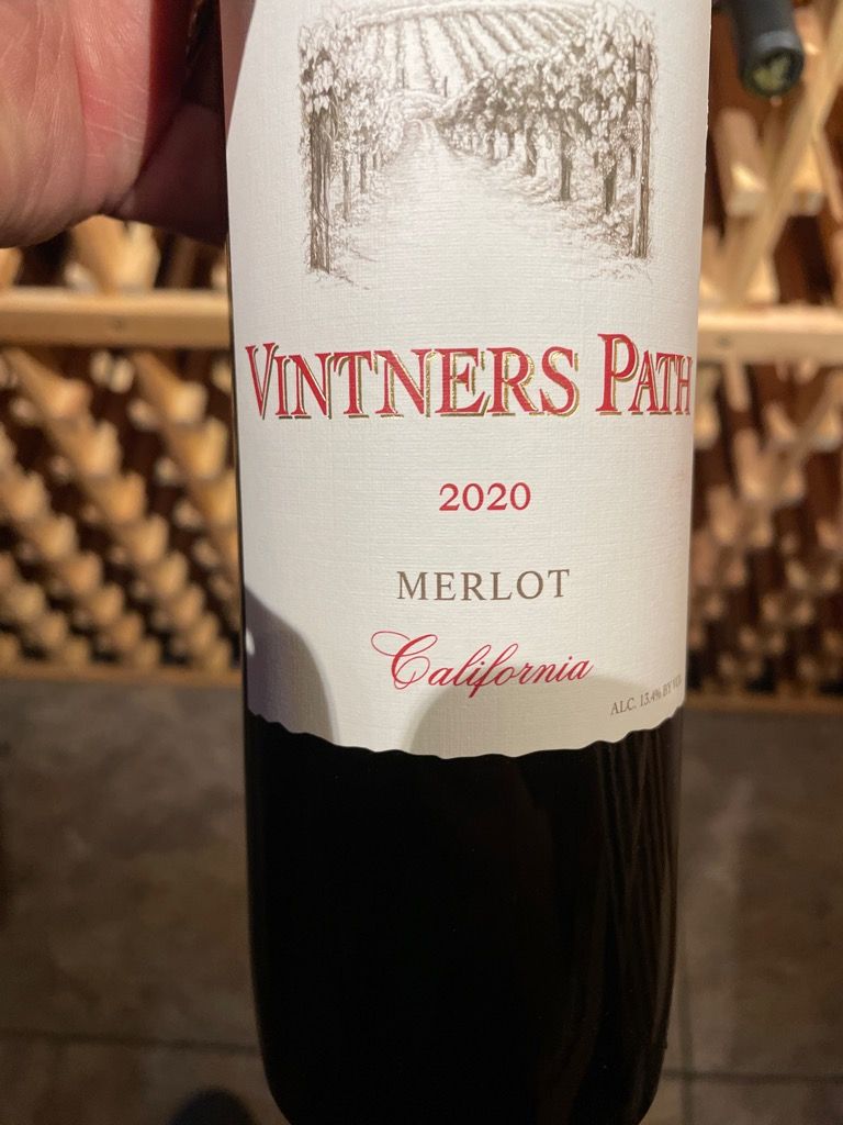 2020 Vintners Path Merlot, USA, California - CellarTracker