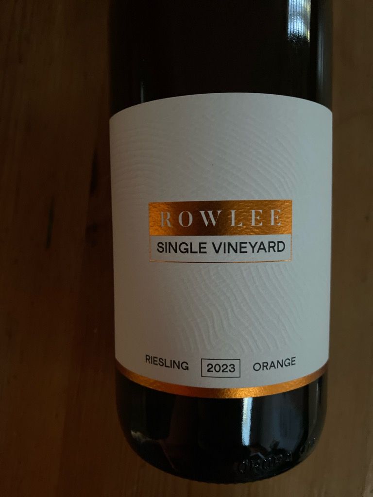 2024 Rowlee Wines Riesling Single Vineyard, Australia, New South Wales ...