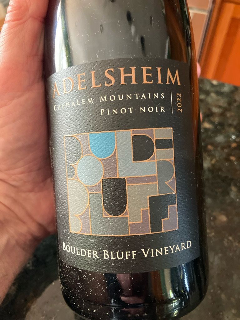 2022 Adelsheim Pinot Noir Boulder Bluff, USA, Oregon, Willamette Valley ...