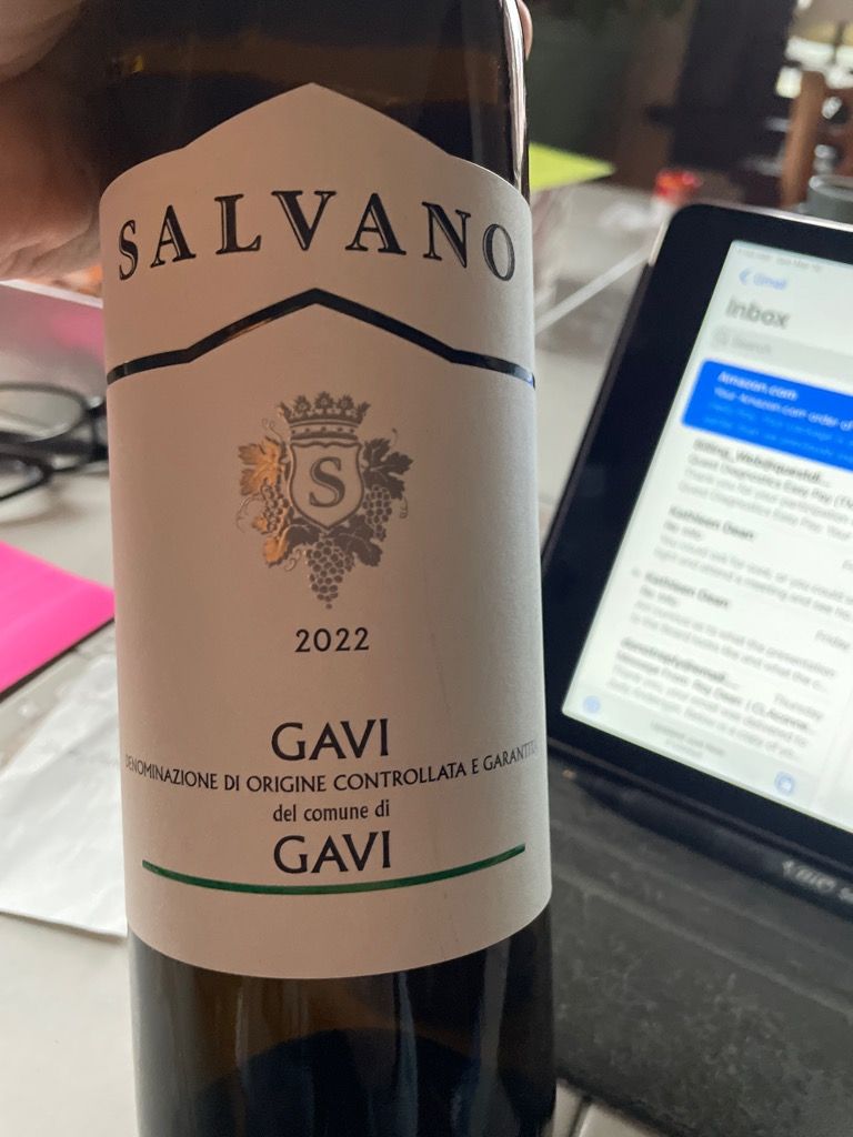 2022 Salvano Gavi, Italy, Piedmont, Gavi - CellarTracker