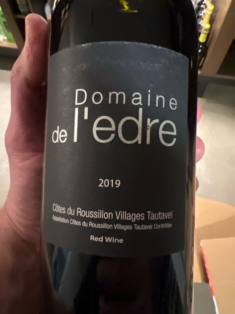 2020 Domaine de l'Edre Côtes du Roussillon Villages Tautavel L’Edre ...