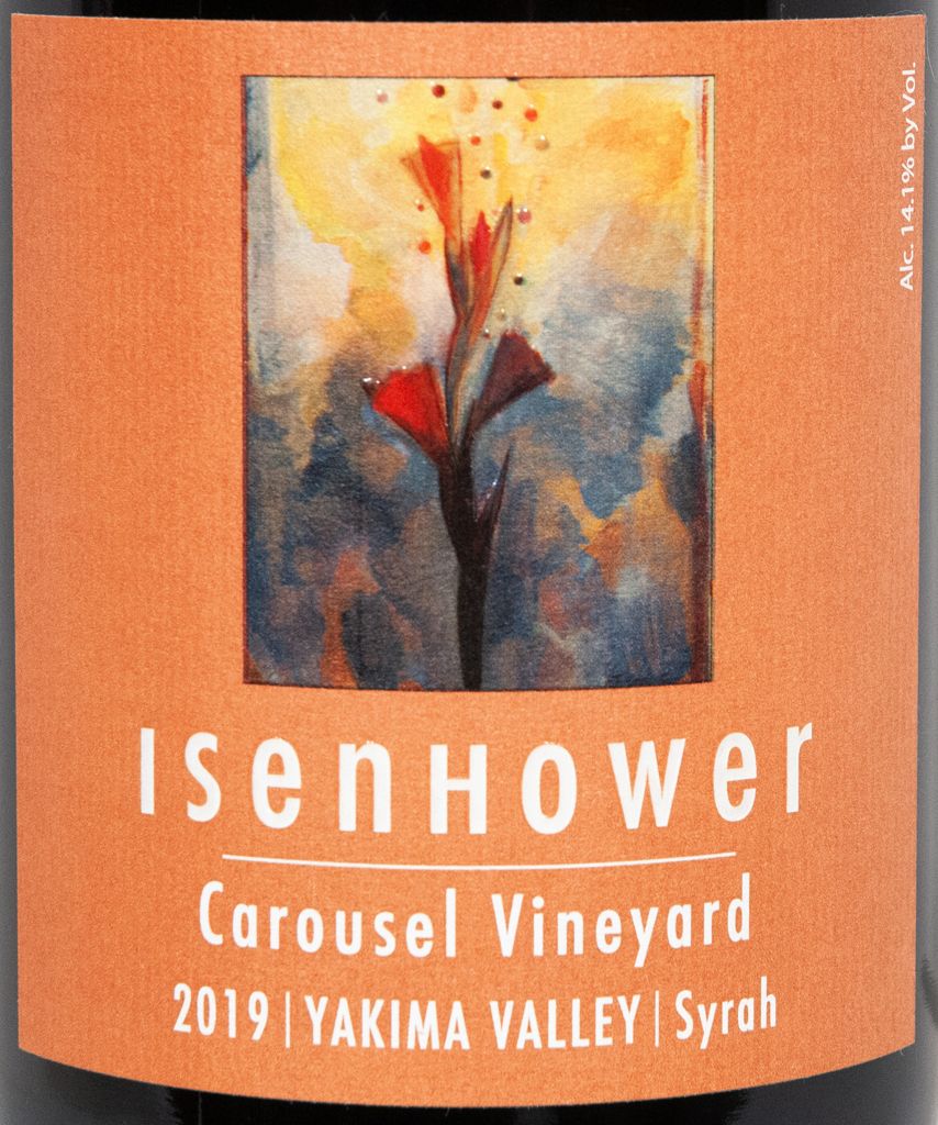 2019 Isenhower Cellars Syrah Carousel Vineyard, USA, Washington ...
