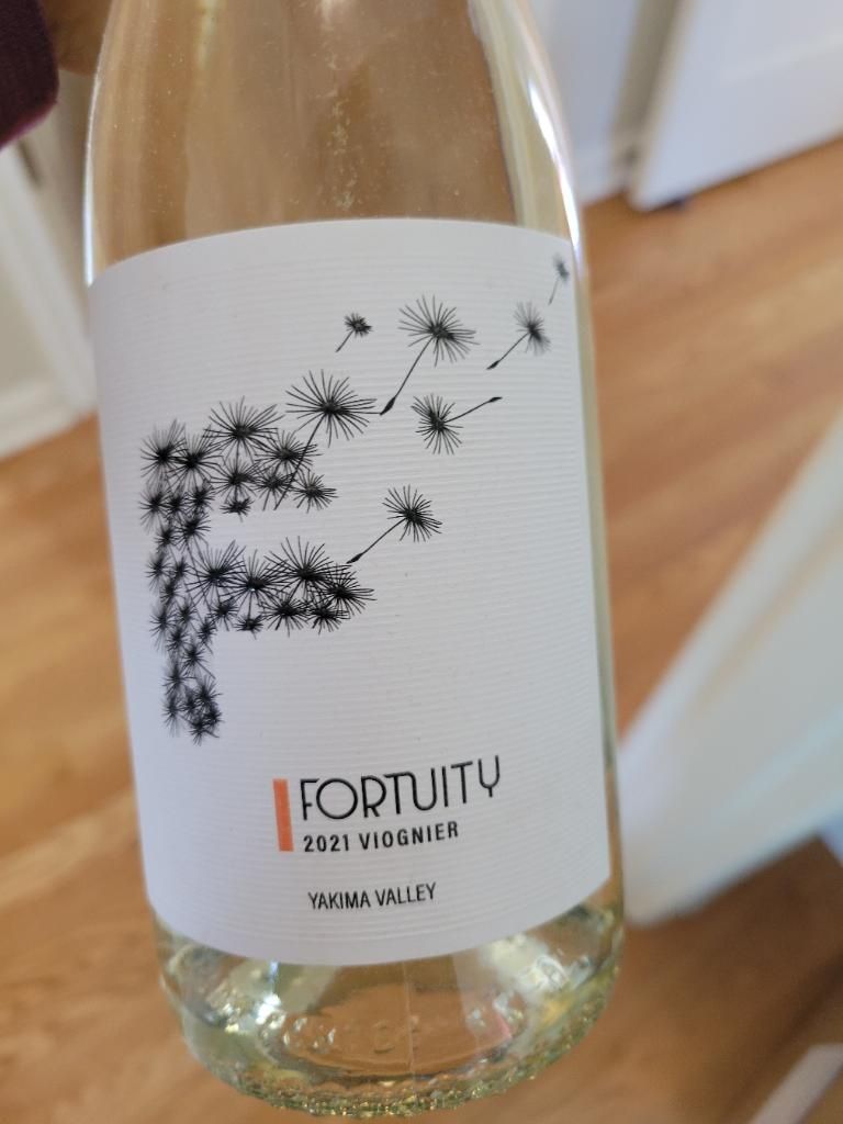 2021 Fortuity Cellars Viognier, USA, Washington, Columbia Valley ...