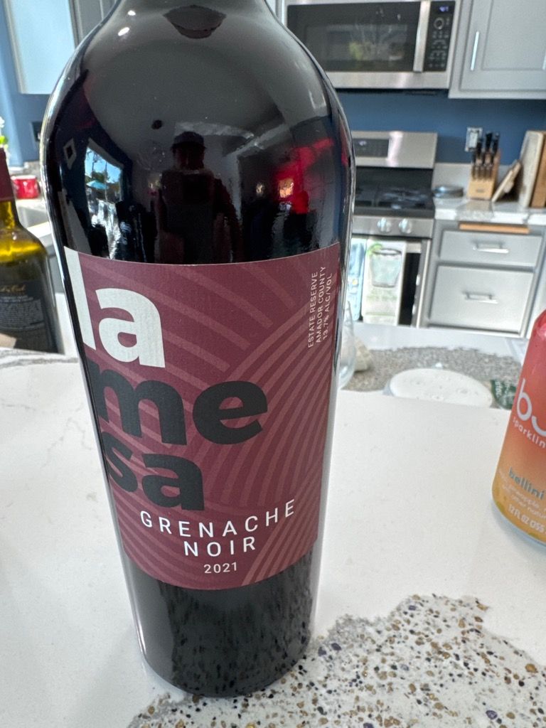 2021 La Mesa Vineyards Grenache Noir, USA, California, Sierra Foothills ...