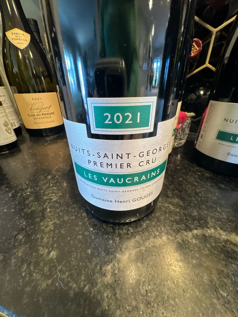 2021 Domaine Henri Gouges Nuits-Saint-Georges 1er Cru Les Vaucrains ...