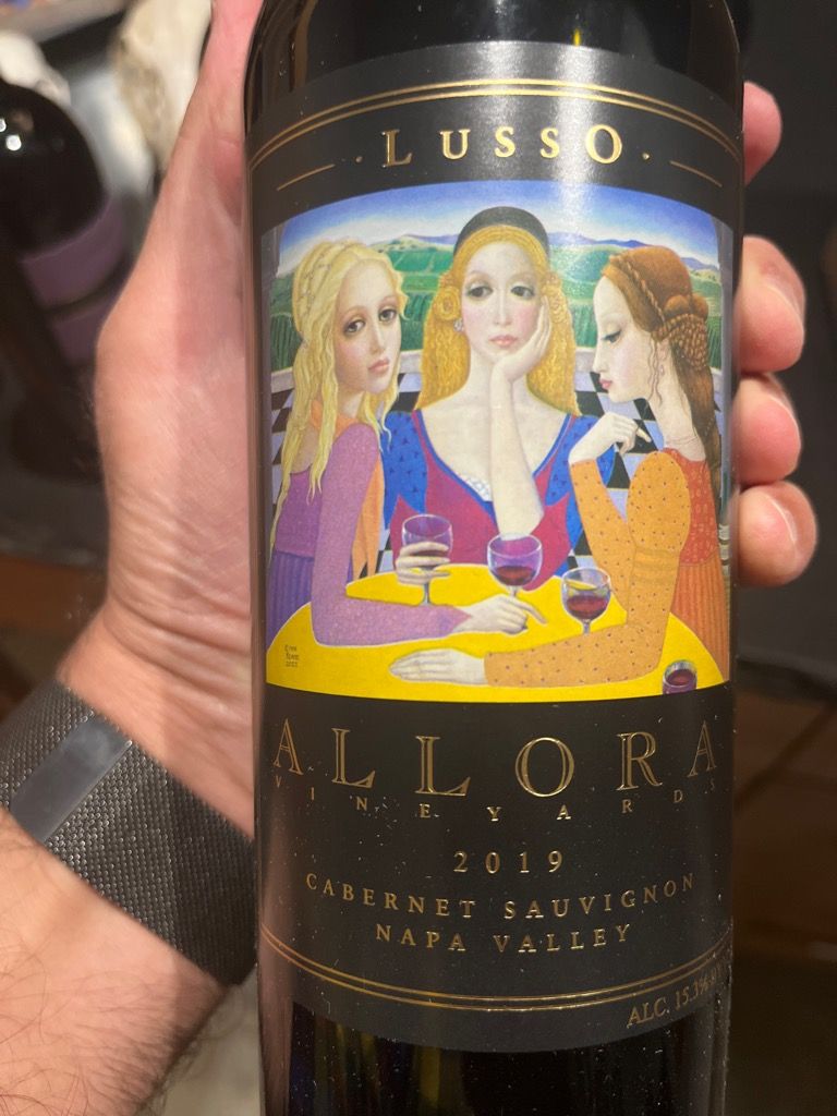 2019 Allora Vineyards Cabernet Sauvignon Lusso, USA, California, Napa ...