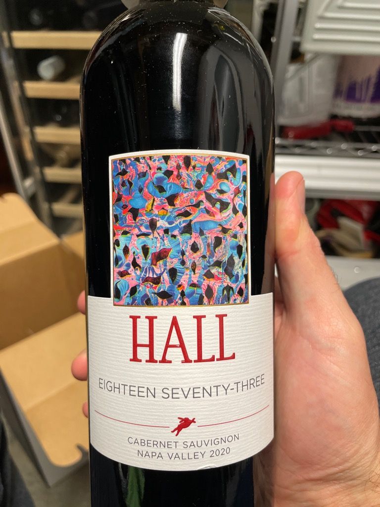 2020 Hall Cabernet Sauvignon Eighteen Seventy-Three Napa Valley, USA ...