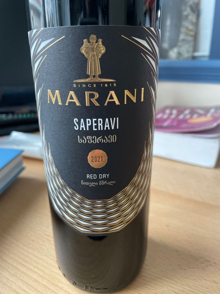 2021 Telavi Wine Cellar Saperavi Marani, Georgia, Kakheti - CellarTracker