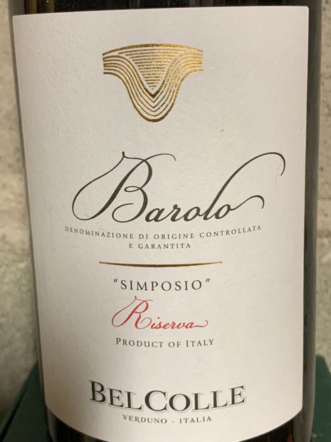2009 Bel Colle Barolo Simposio Riserva, Italy, Piedmont, Langhe, Barolo ...
