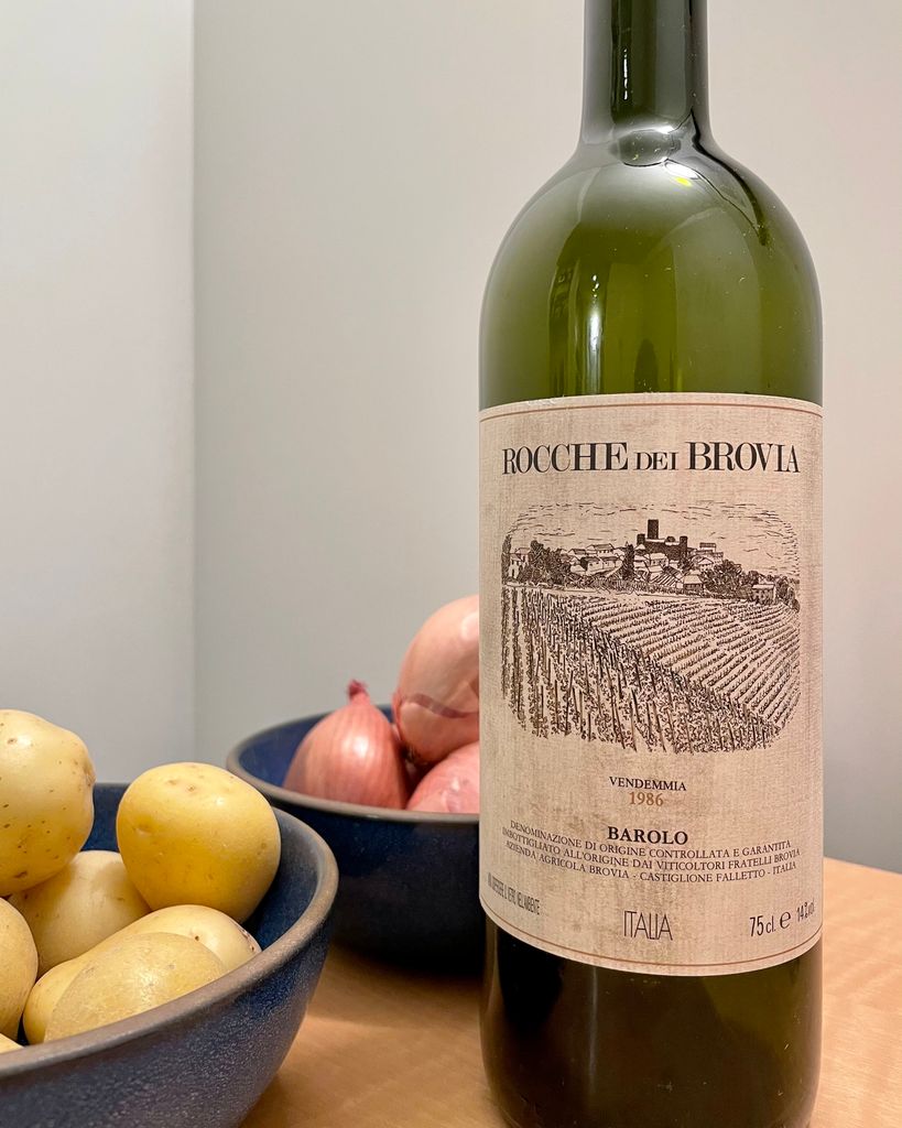 1983 Fratelli Brovia Barolo Rocche dei Brovia, Italy, Piedmont, Langhe ...