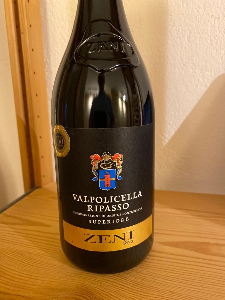 2018 Zeni Ripasso della Valpolicella Superiore, Italy, Veneto ...