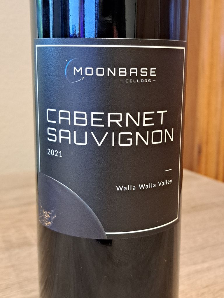 2021 Moonbase Cellars Cabernet Sauvignon Seven Hills Vineyard, USA ...