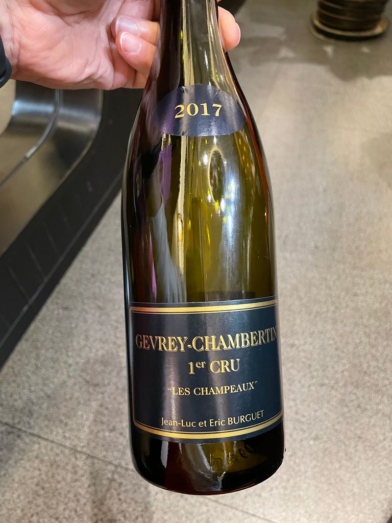 2017 Jean-Luc & Eric Burguet Gevrey-Chambertin 1er Cru Champeaux ...
