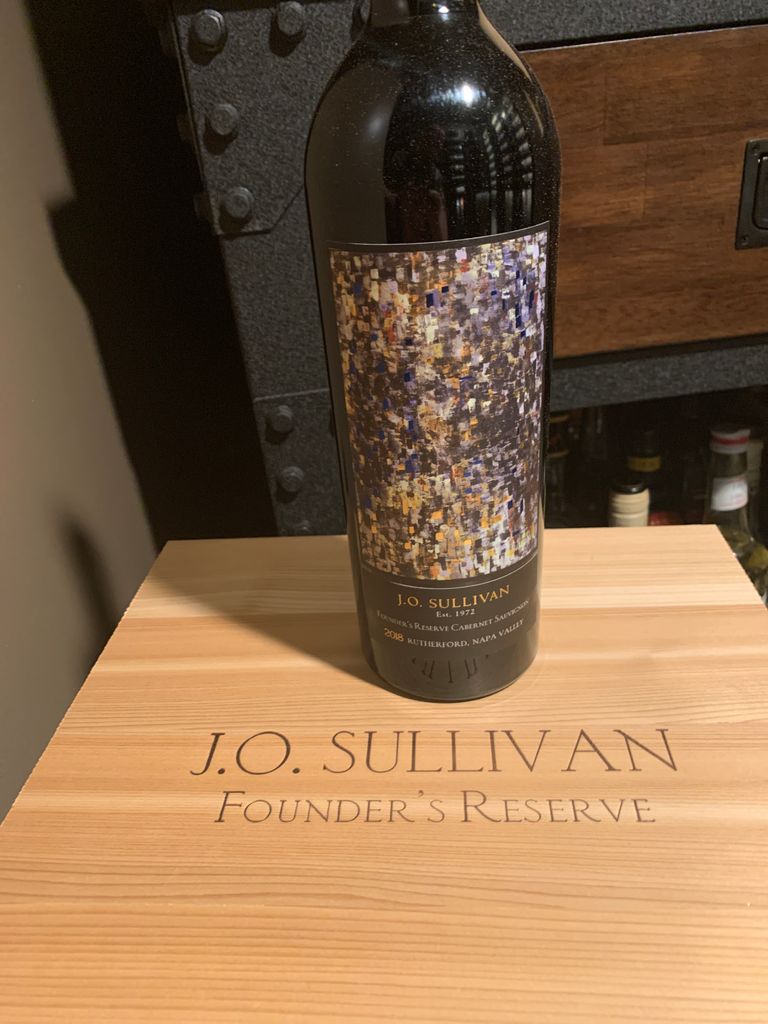 2019 Sullivan Vineyards Cabernet Sauvignon J. O. Sullivan Founder's ...