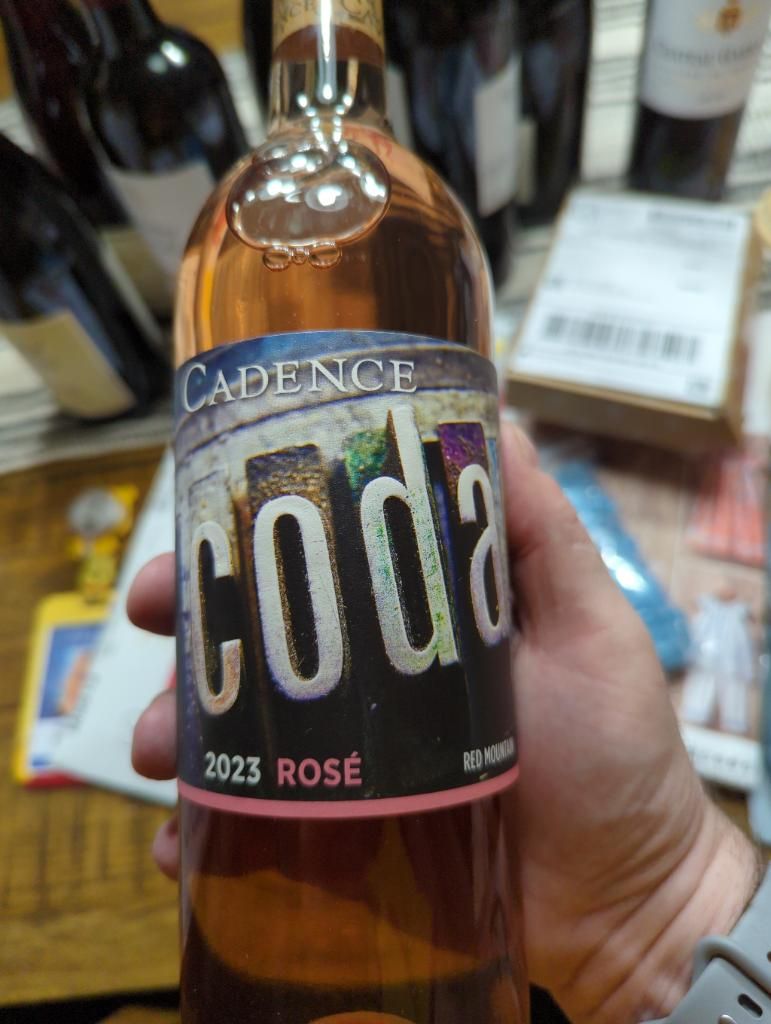 2023 Cadence Coda Rosé, USA, Washington, Columbia Valley, Red Mountain ...