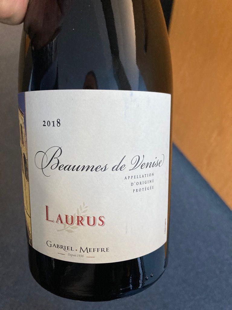 2022 Gabriel Meffre Beaumes-de-Venise Laurus, France, Rhône, Southern ...