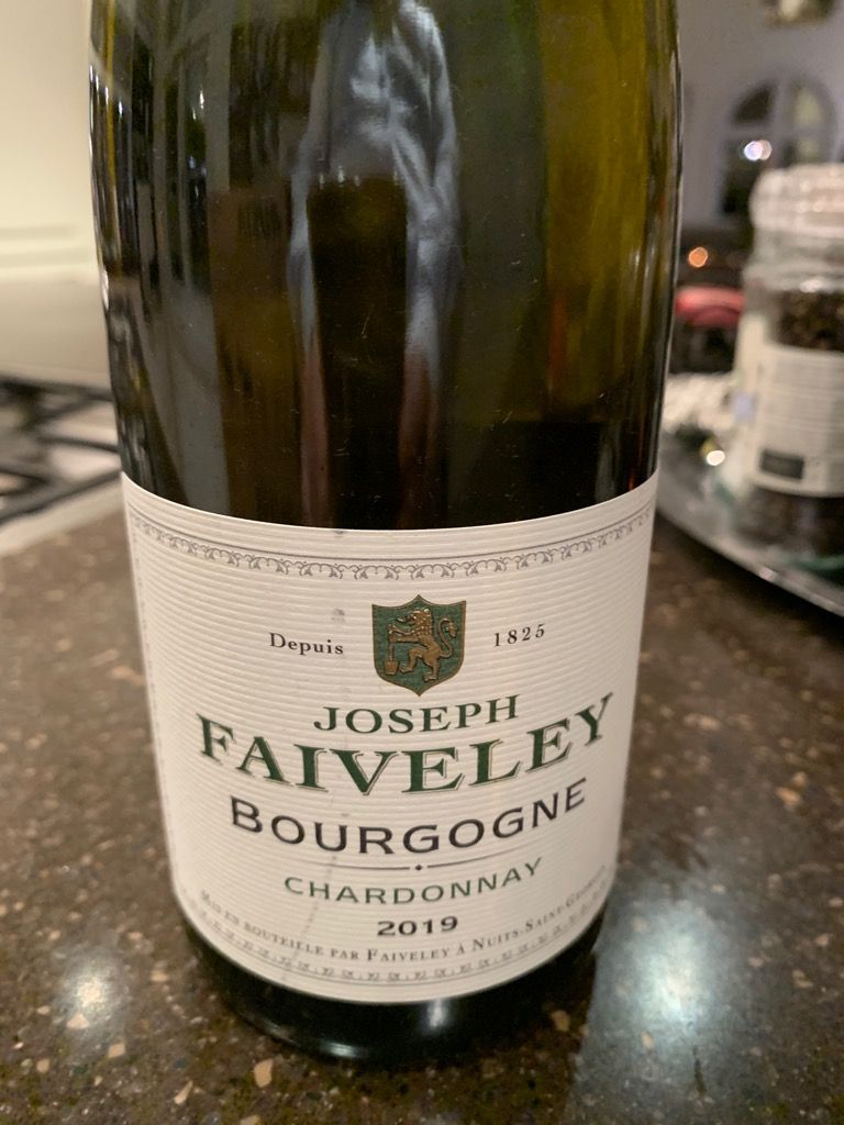 2019 Faiveley Chardonnay Bourgogne Blanc Joseph Faiveley, France ...