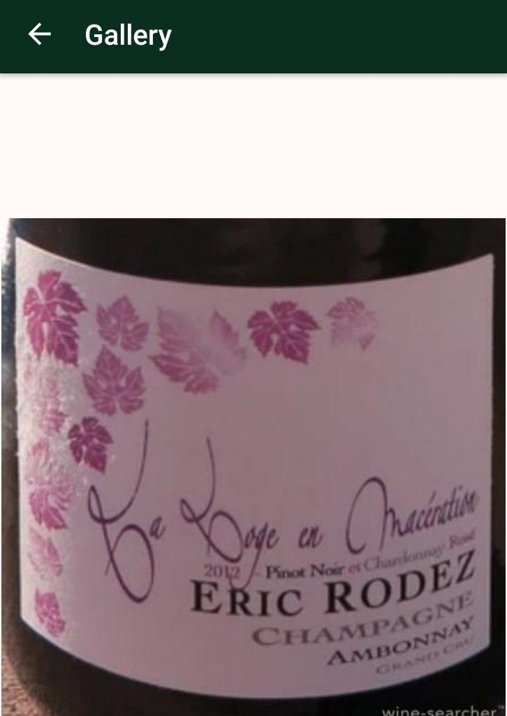 NV Eric Rodez Champagne Grand Cru La Loge en Macération, France ...