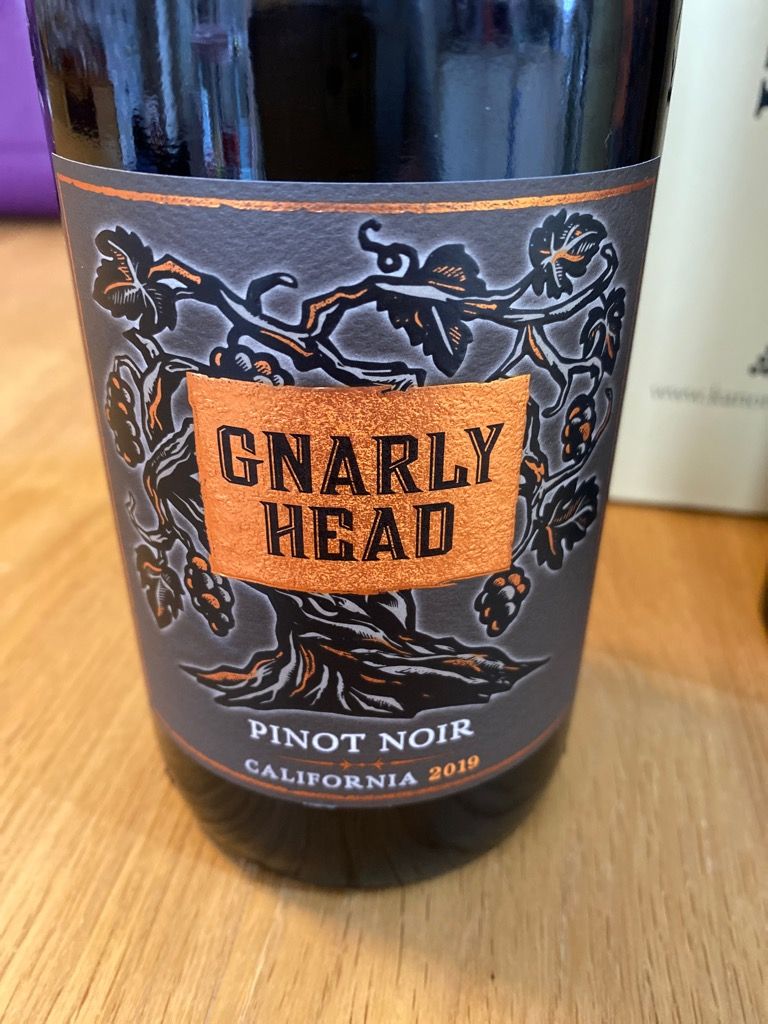 2019 Gnarly Head Pinot Noir, USA, California - CellarTracker
