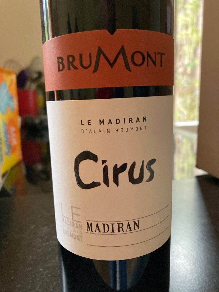 2020 Alain Brumont Madiran Cirus, France, Southwest France, Madiran ...