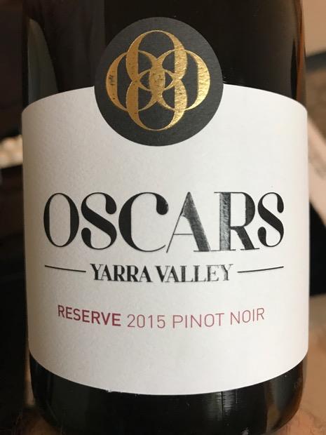 2015 Oscars Pinot Noir Reserve, Australia, Victoria, Port Phillip, Yarra Valley - CellarTracker