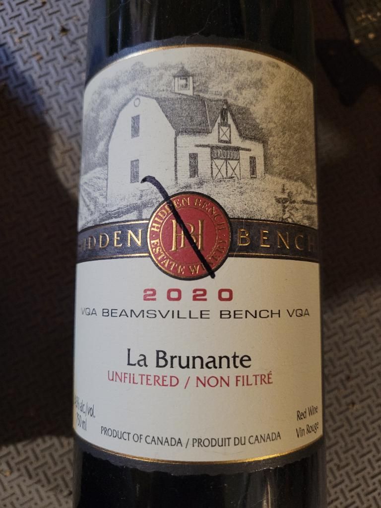 2020 Hidden Bench La Brunante, Canada, Ontario, Niagara Peninsula ...