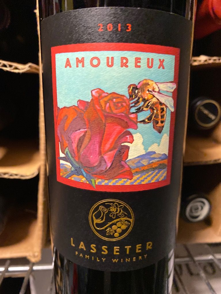 2013 Lasseter Family Winery Amoureux, USA, California, Sonoma County ...