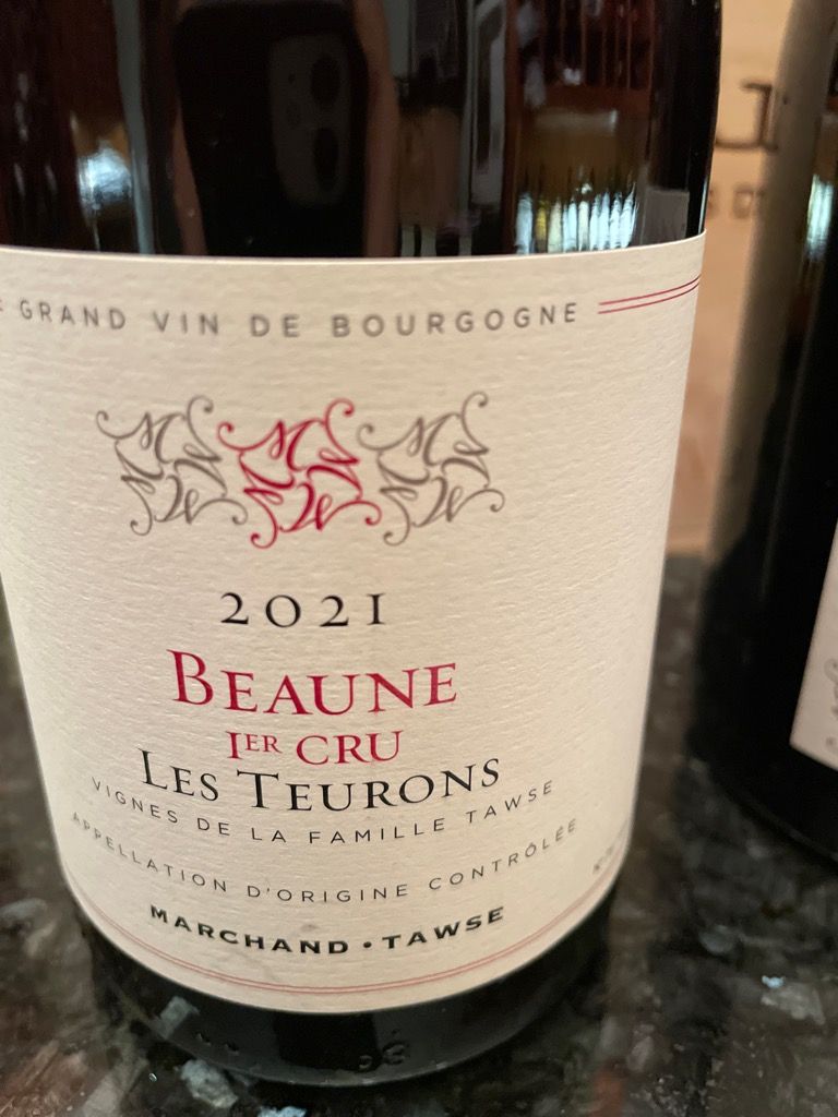 2022 Marchand & Tawse / Pascal Marchand Beaune 1er Cru Les Teurons ...