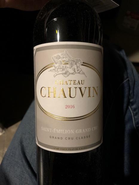 2016 Château Chauvin, France, Bordeaux, Libournais, St. Émilion Grand Cru - CellarTracker