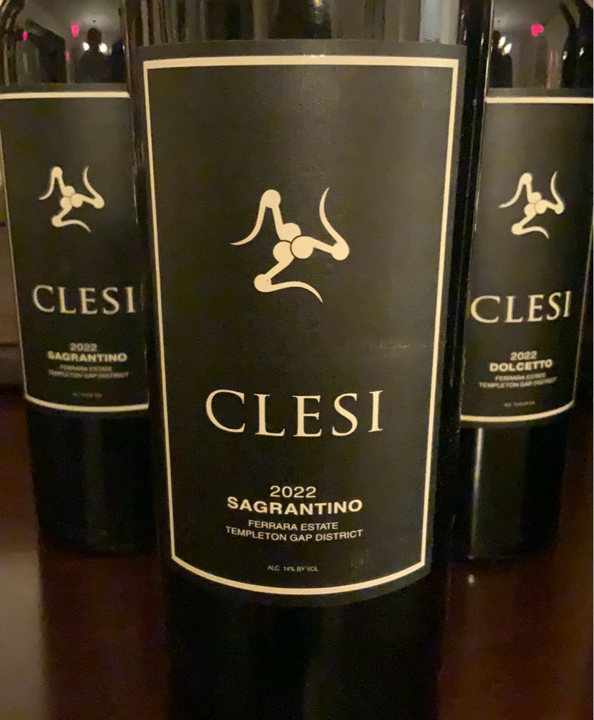 2022 Clesi Sagrantino Ferrara Estate, USA, California, Central Coast ...