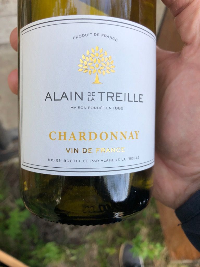 2024 Alain De La Treille Chardonnay Vin de France, France, Vin de ...