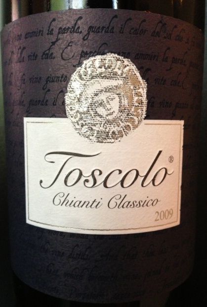 2009 Toscolo Chianti Classico, Italy, Tuscany, Chianti, Chianti ...