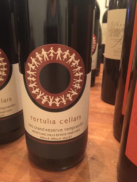 2013 Tertulia Cellars Tempranillo Les Collines Vineyard, USA ...
