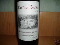 2002 Château Canon (Canon-Fronsac), France, Bordeaux, Libournais, Canon ...