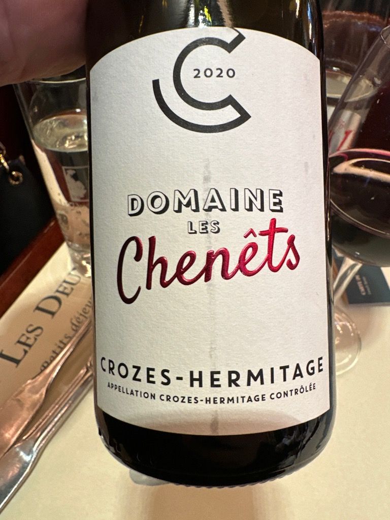 2020 Domaine Les Chenéts Crozes-Hermitage, France, Rhône, Northern ...