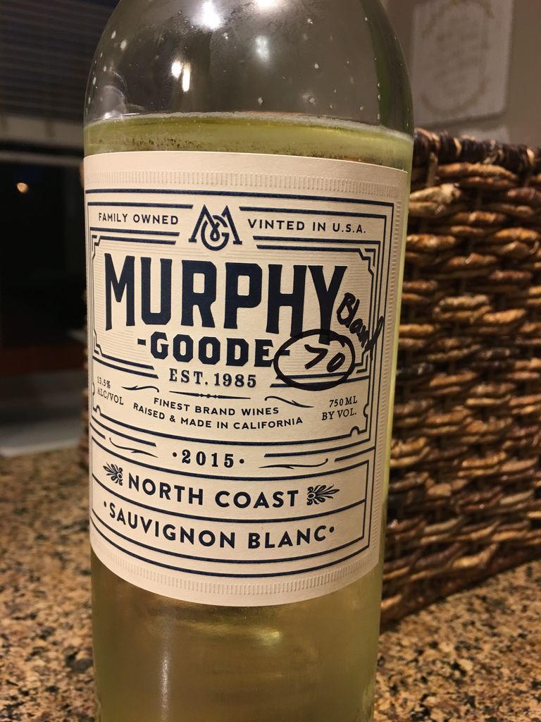 2018 Murphy-Goode Sauvignon Blanc, USA, California, Sonoma County ...