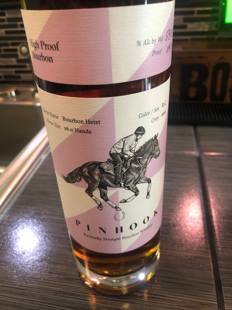 2022 Pinhook Distilling Bohemian Bourbon High Proof Kentucky Straight ...