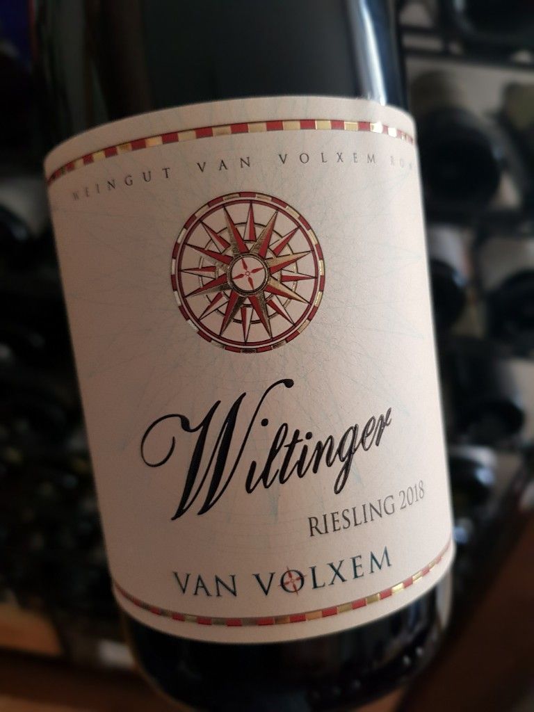 2018 Van Volxem Wiltinger Riesling, Germany, Mosel Saar Ruwer ...