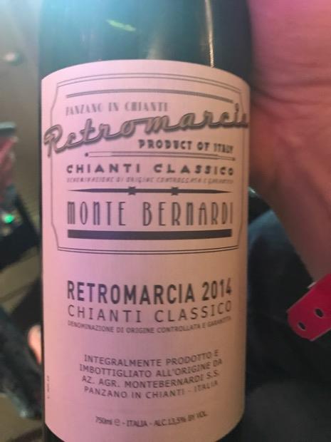 2010 Monte Bernardi Chianti Classico Retromarcia, Italy, Tuscany ...