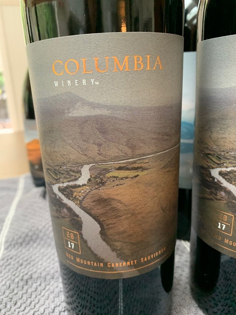 2017 Columbia Winery Cabernet Sauvignon Red Mountain, USA, Washington ...