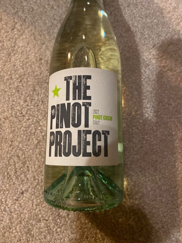 2022 The Pinot Project Pinot Grigio, Italy, Veneto, Veneto IGT ...
